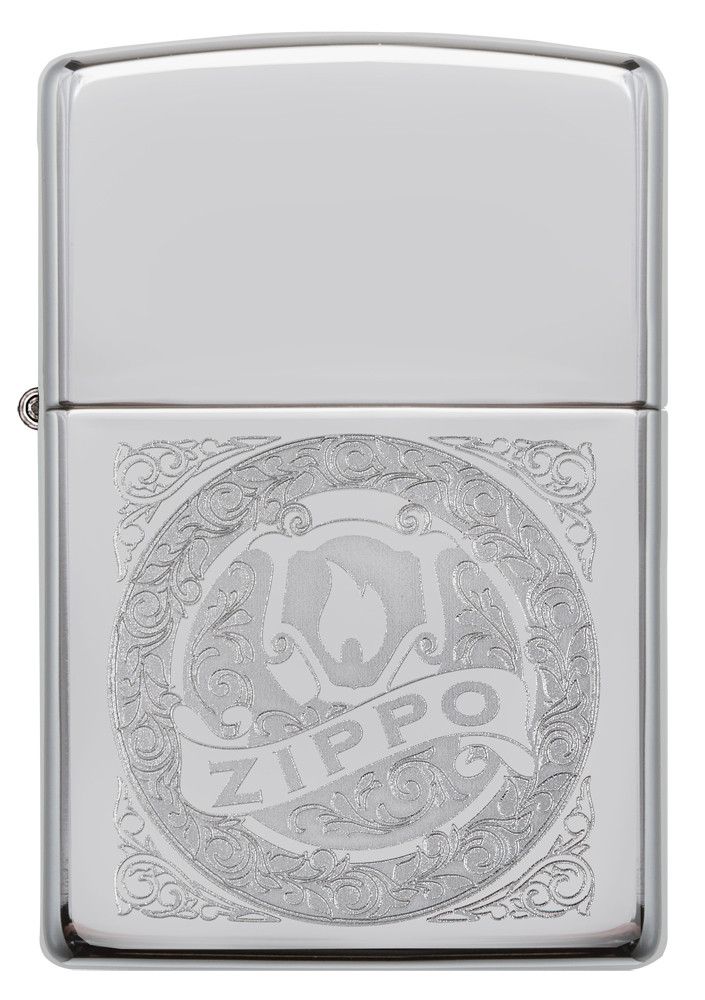 ZIPPO | Ornate Shield Design