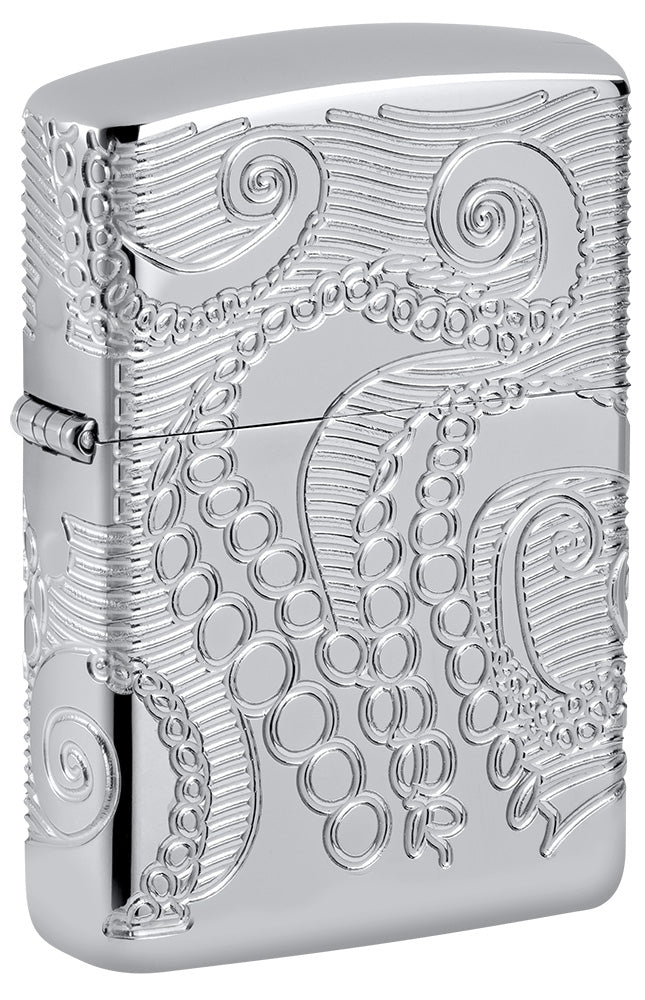 Zippo │ Briquet Tempête Tentacles Design | Zippo France