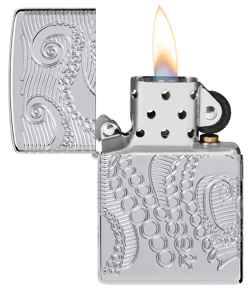 Zippo │ Briquet Tempête Tentacles Design | Zippo France