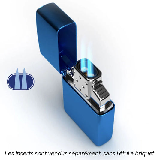 Inserts électriques et butane pour briquets Zippo