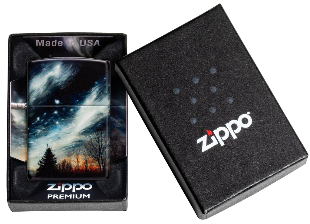 ZIPPO | Windproof Lighter Clear Sky Design | Zippo France