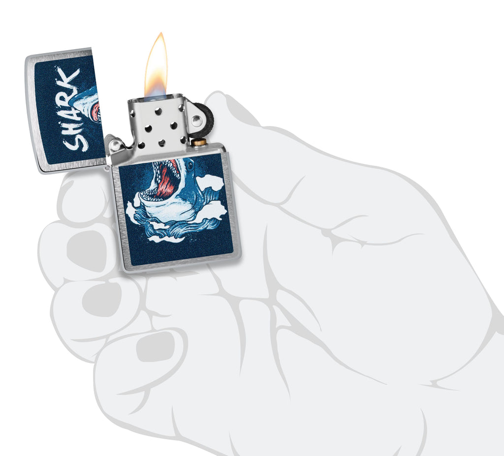ZIPPO | Windproof Lighter Shark Design | Zippo France