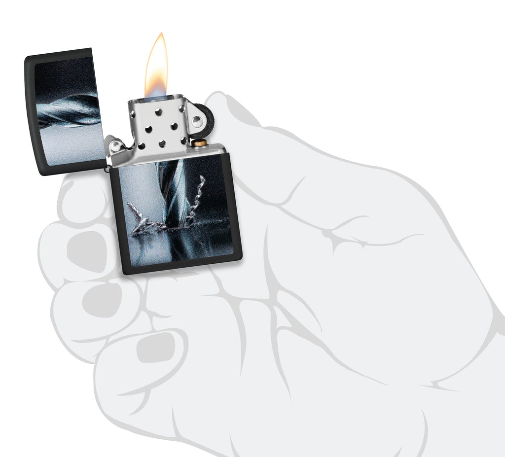 ZIPPO | Windproof Lighter Metal Drill Design | Zippo France