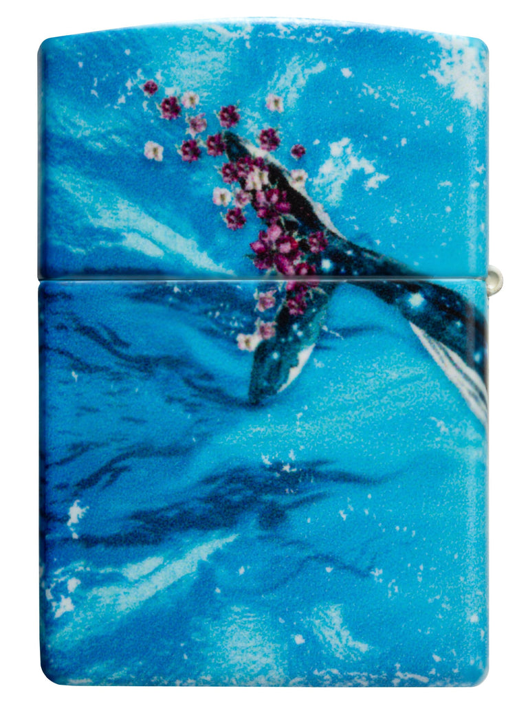 ZIPPO | Windproof Lighter Blue Whale Design | Zippo France